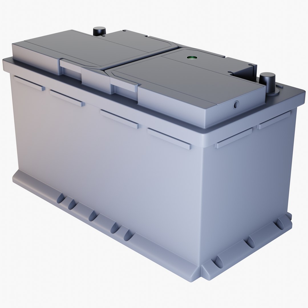 Car Battery 3D Model - TurboSquid 2025737