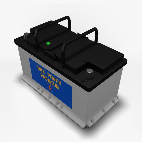 Car Battery 3D model - TurboSquid 2025737
