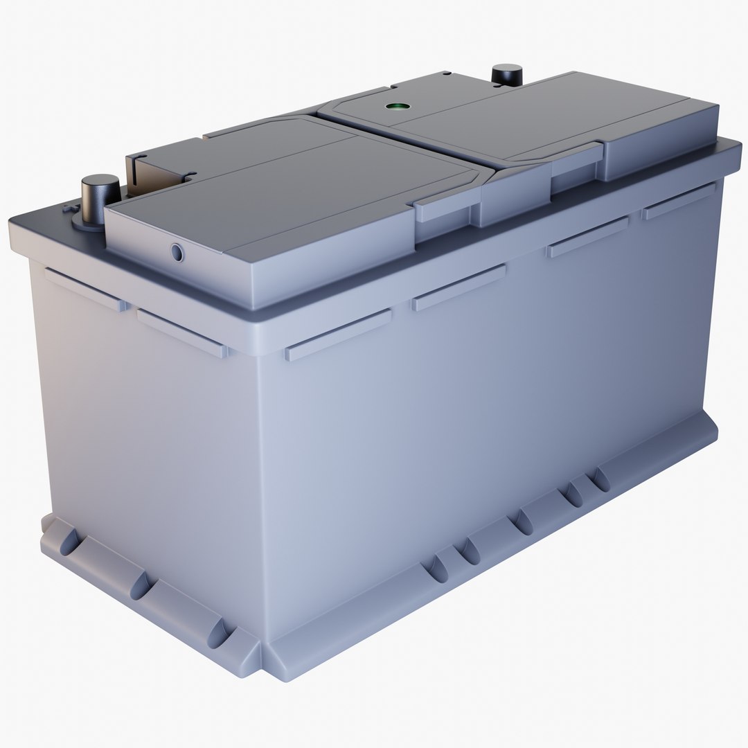 Car Battery 3D Model - TurboSquid 2025737