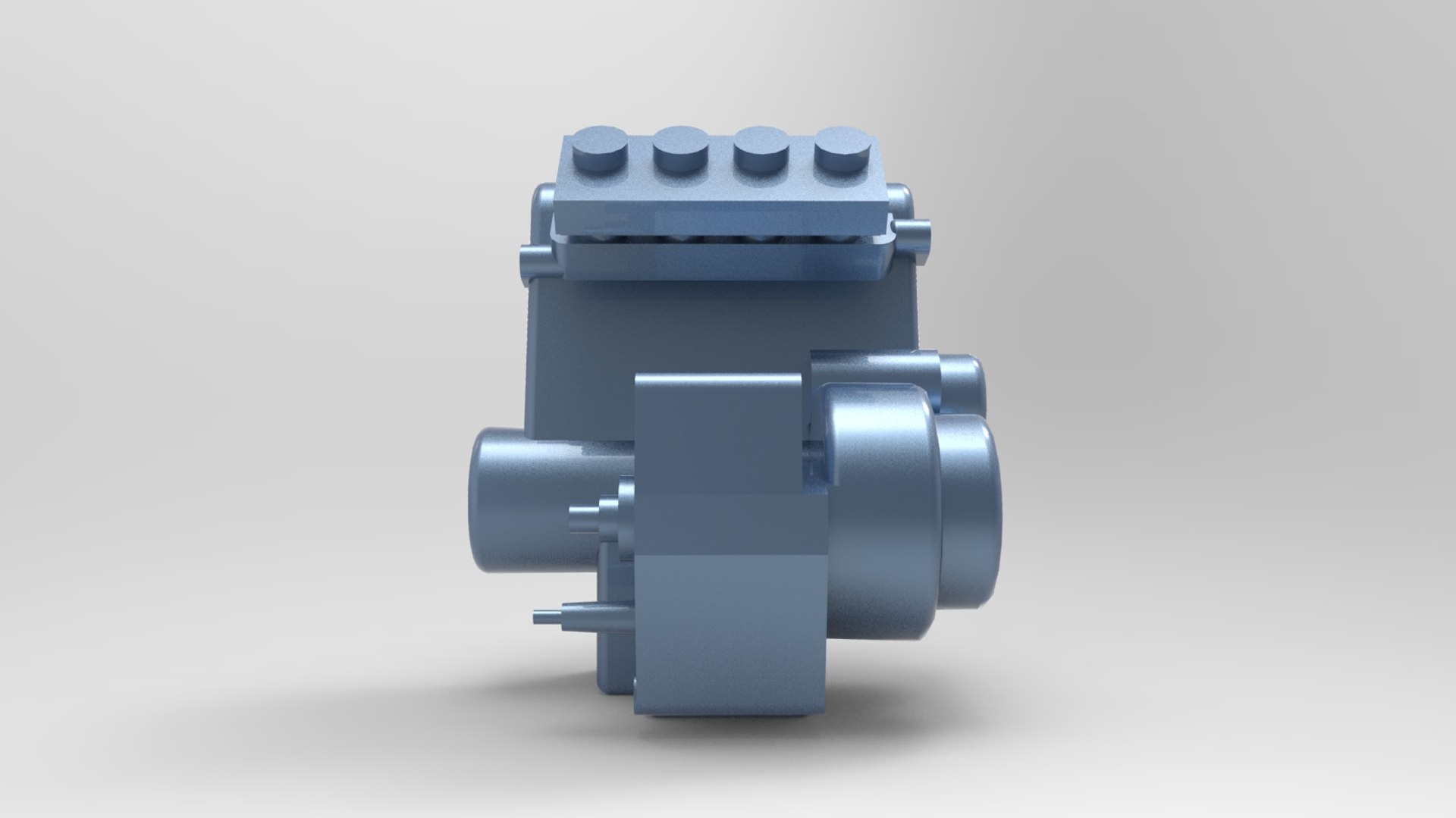 engine motor 3d model