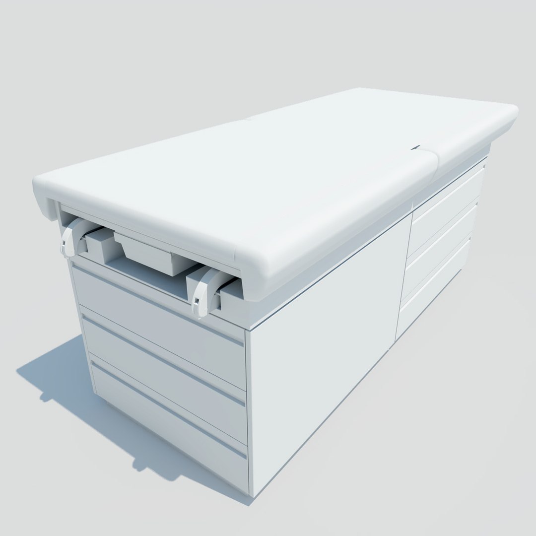 Exam Table 3d Max