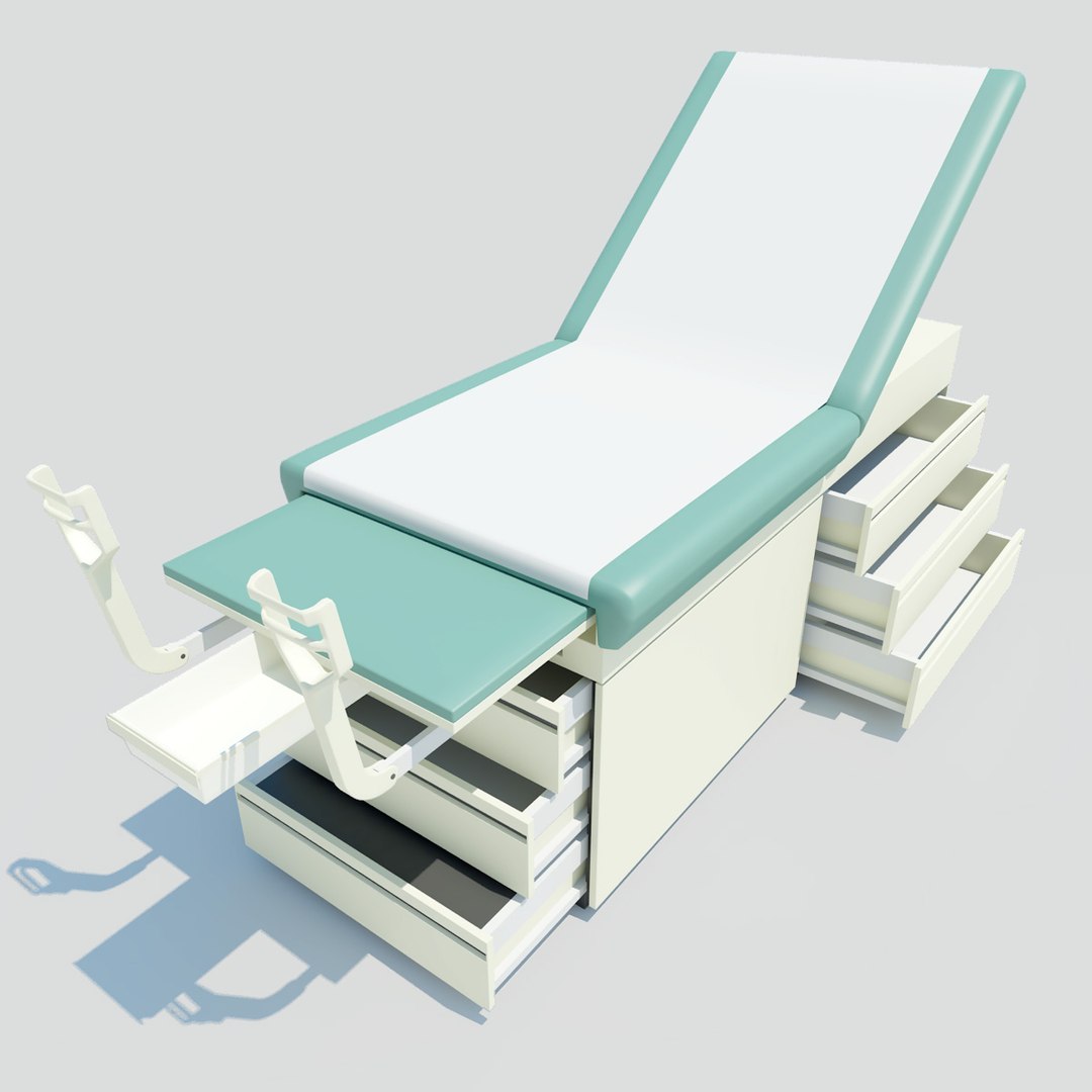 Exam Table 3d Max