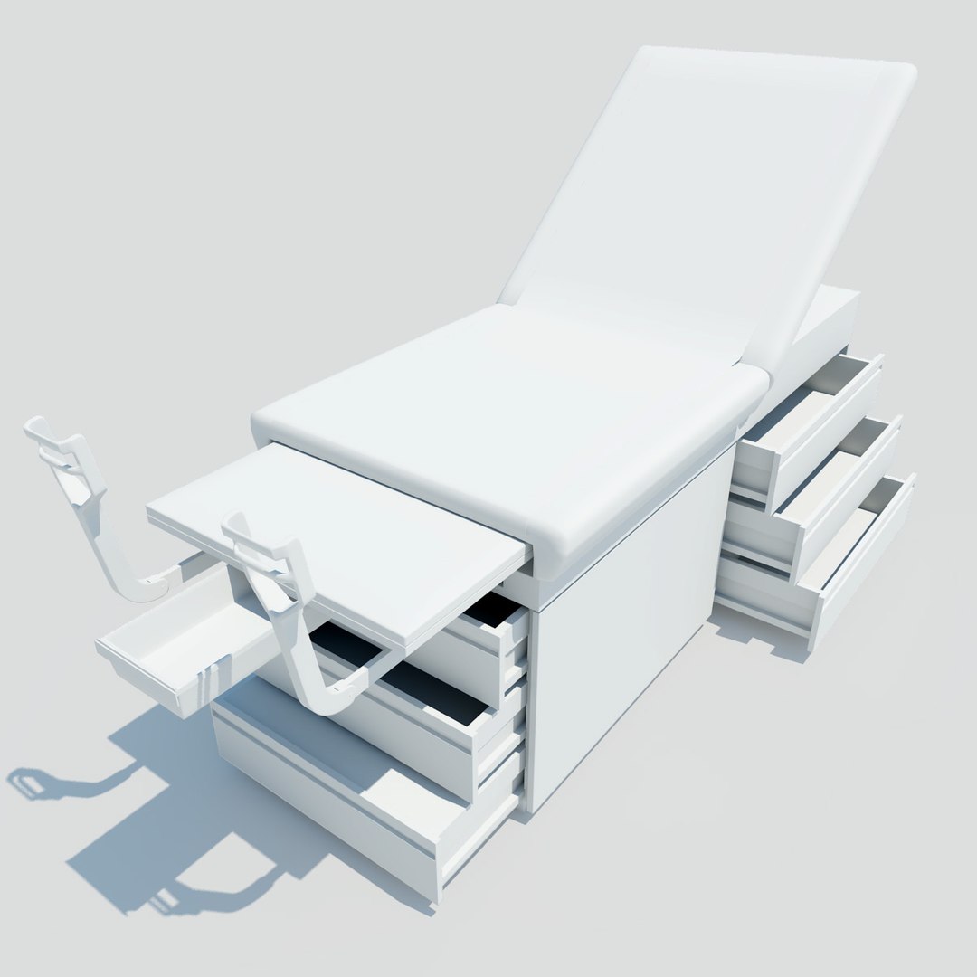 Exam Table 3d Max