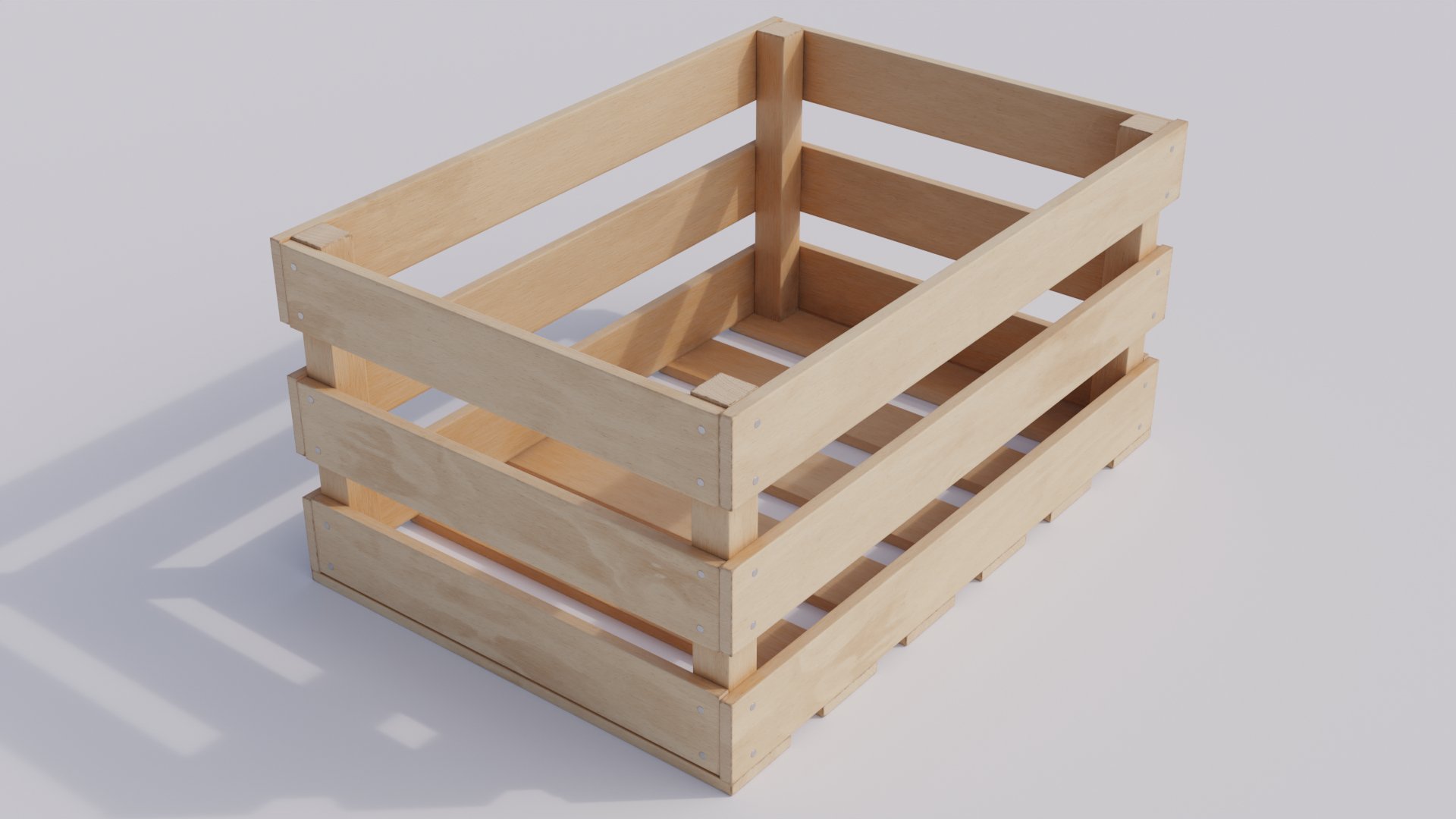 Wooden Crate 3D Model - TurboSquid 1936061