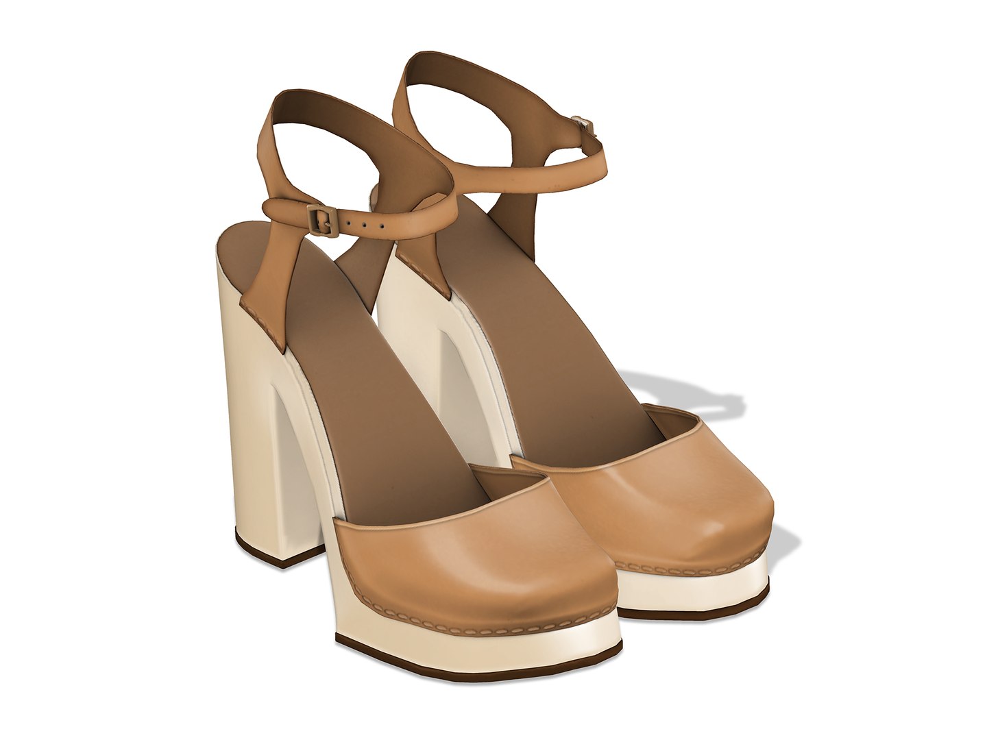 Female Sandals 3D Model - TurboSquid 1802428