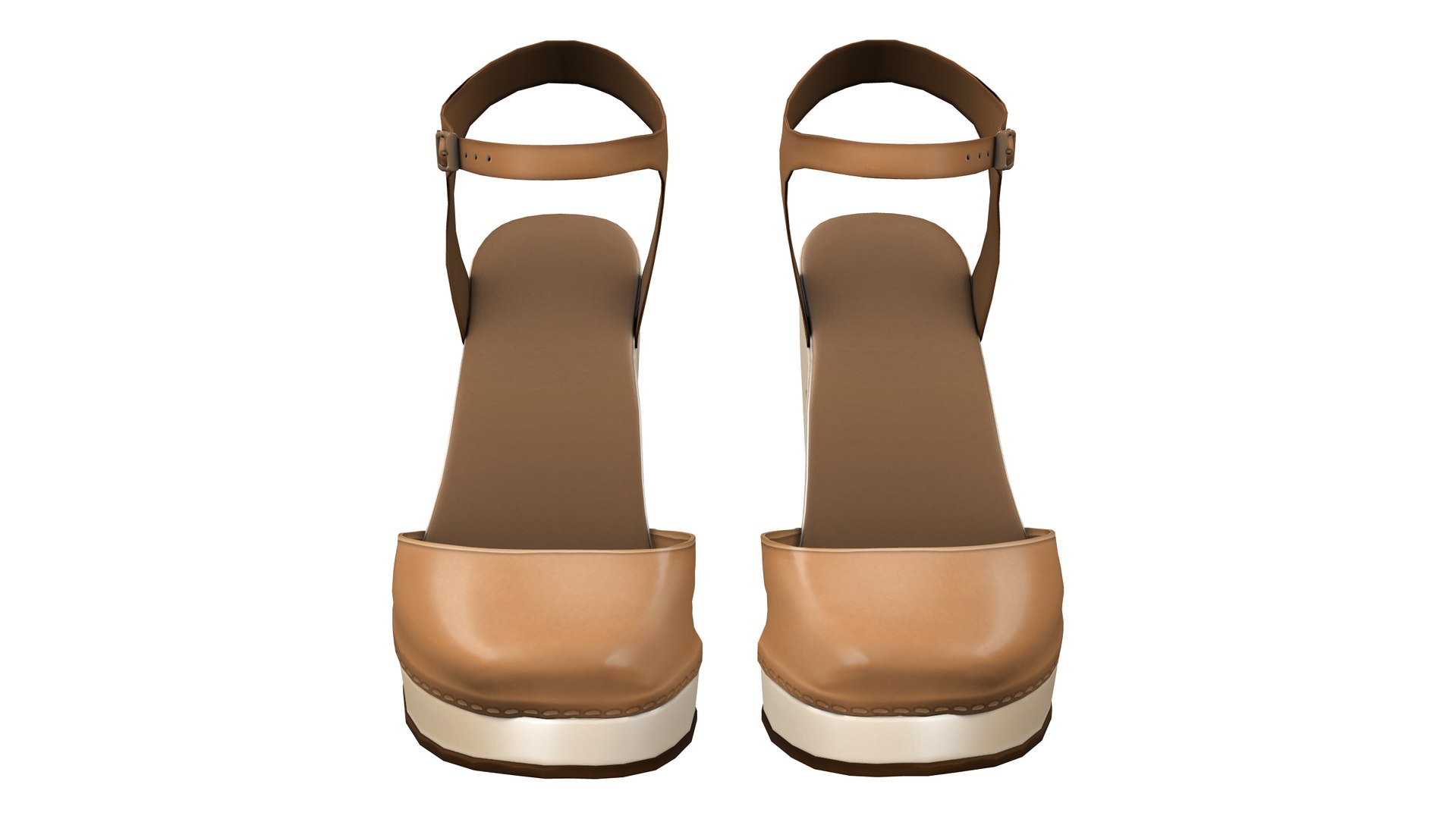 Female Sandals 3D Model - TurboSquid 1802428