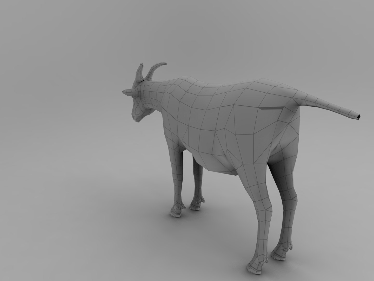 3d Goat Ready