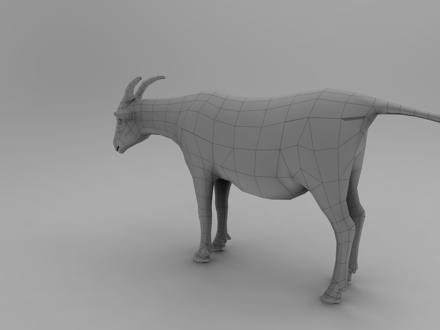 3d Goat Ready