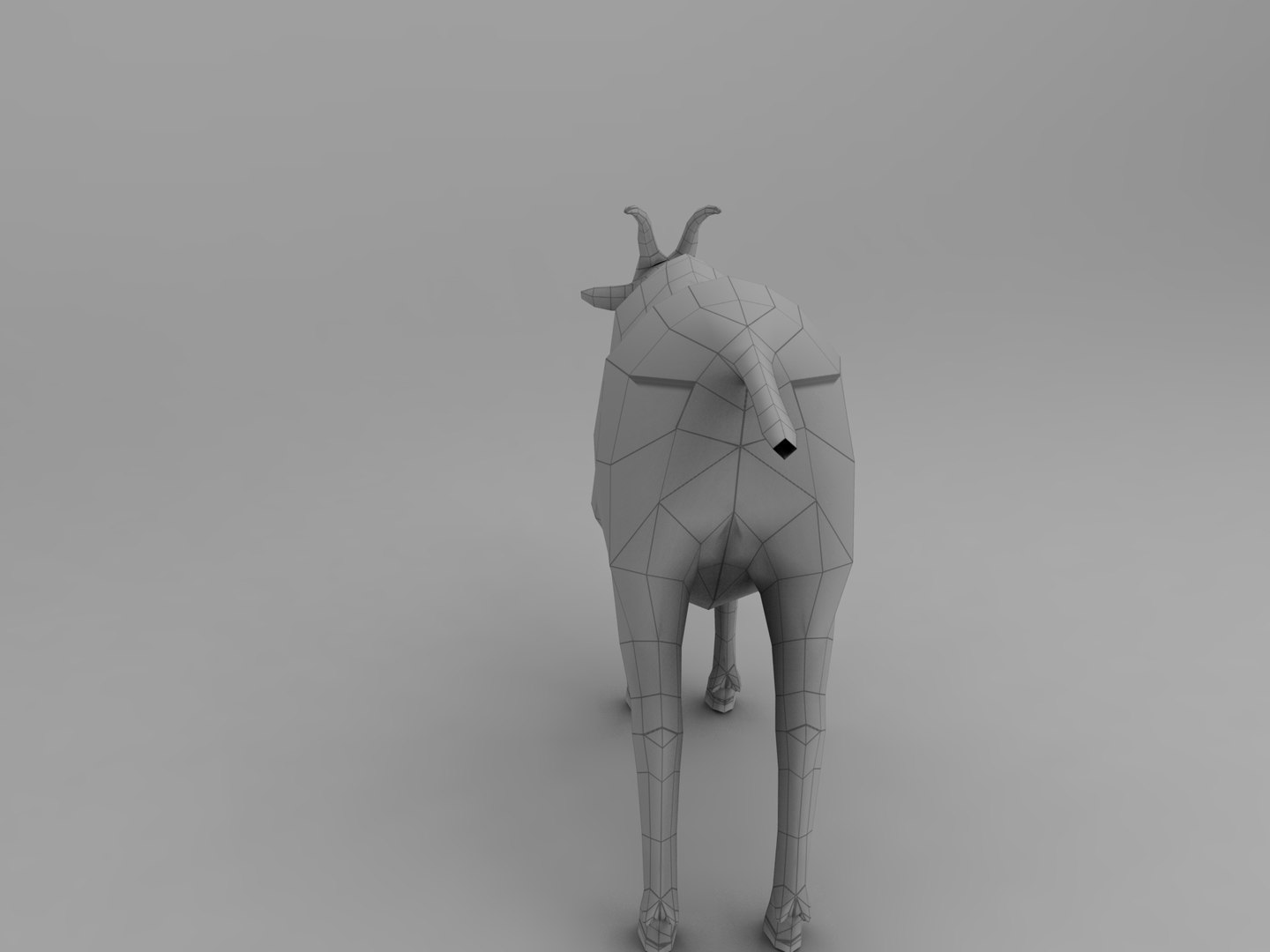 3d Goat Ready