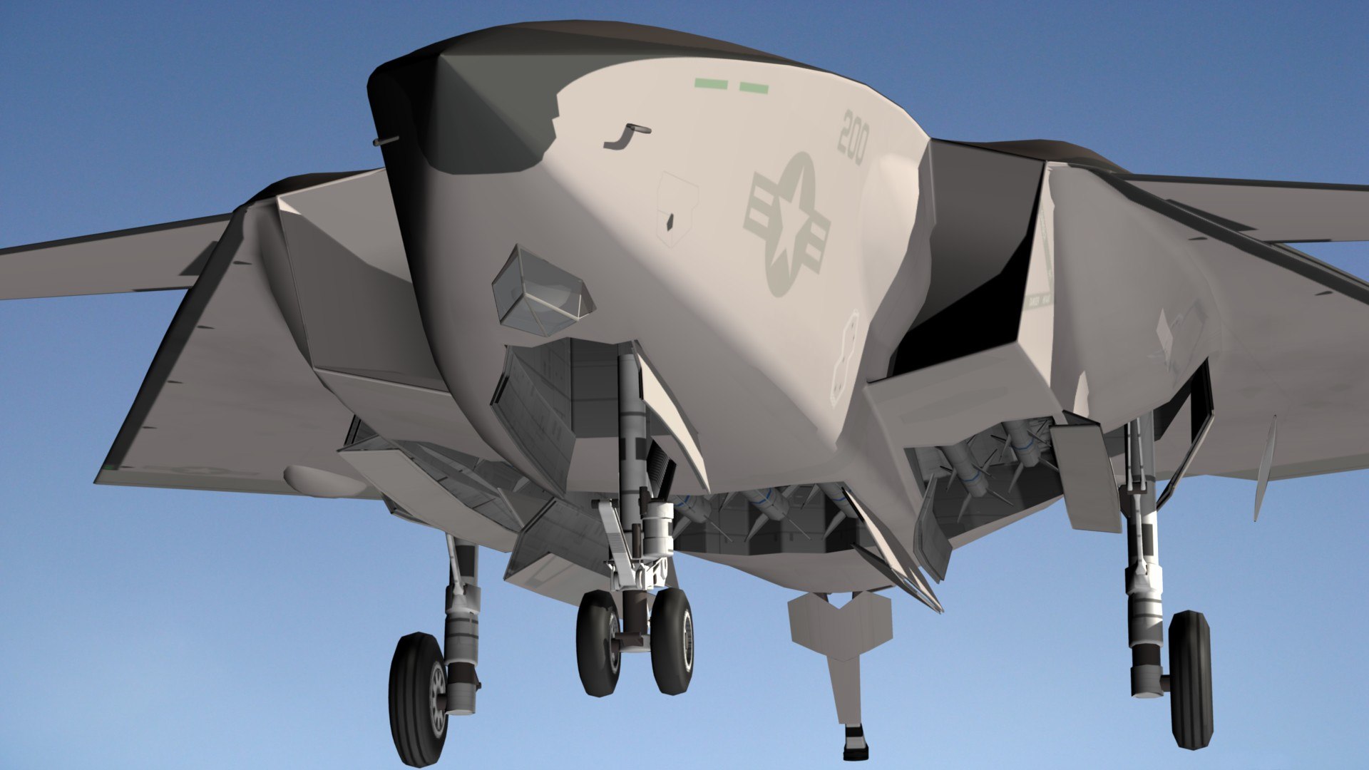 3D Silent Hunter UCAV - TurboSquid 1823007