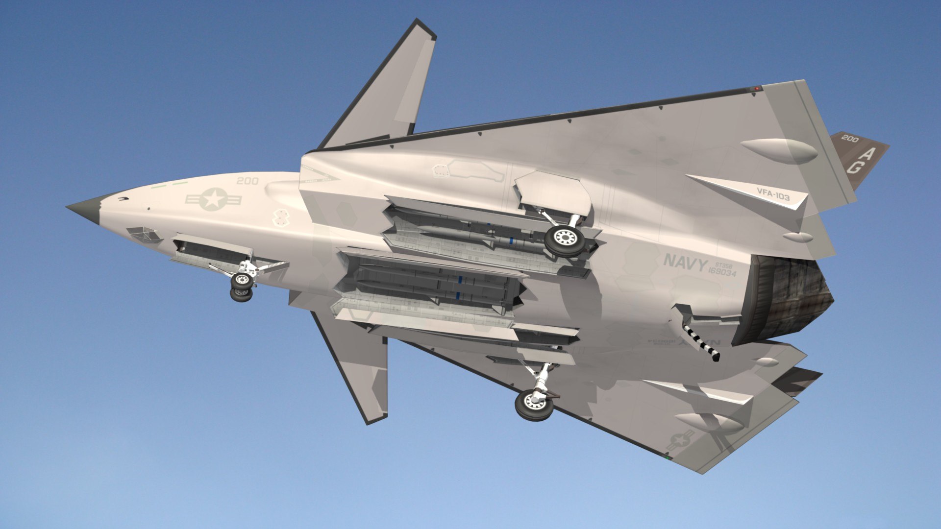3D Silent Hunter UCAV - TurboSquid 1823007