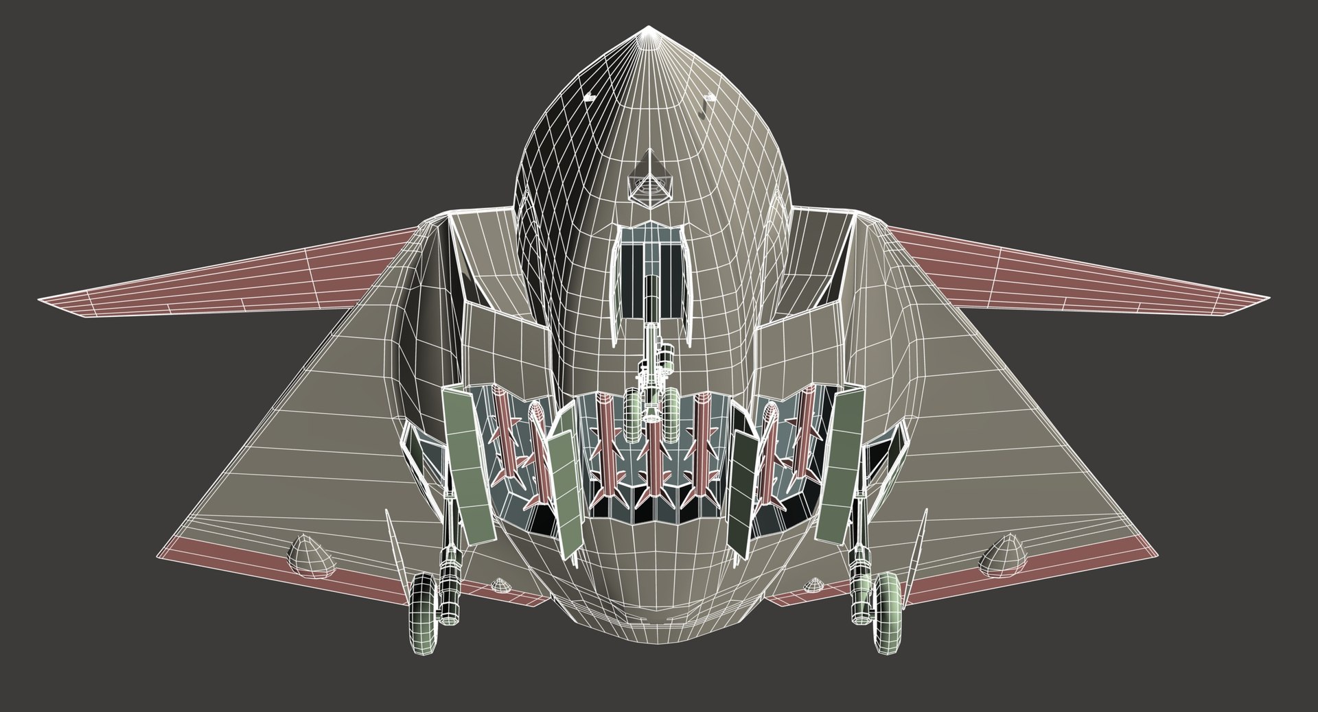 3D Silent Hunter UCAV - TurboSquid 1823007
