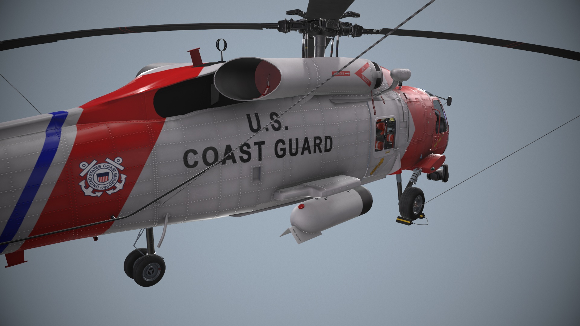 Sikorsky MH-60J Jay Hawk Complex Animation 3D - TurboSquid 2001711