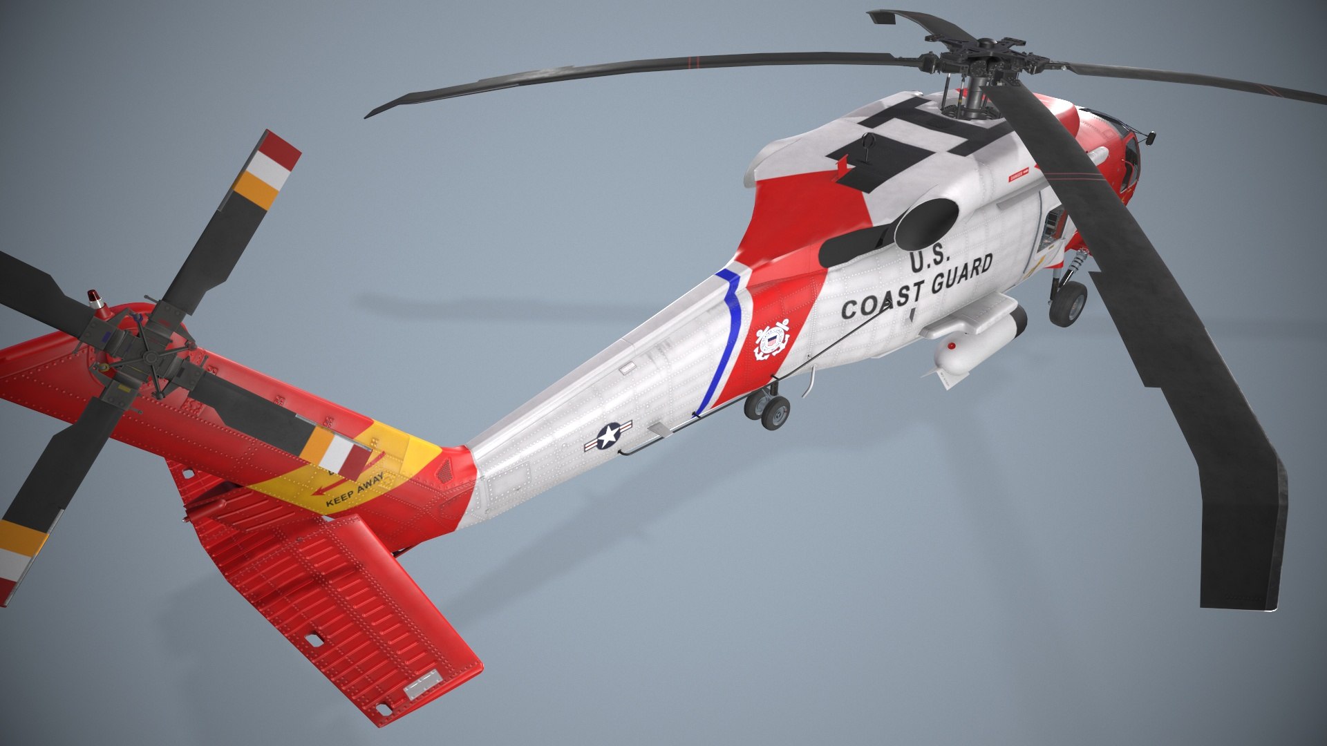 Sikorsky MH-60J Jay Hawk Complex Animation 3D - TurboSquid 2001711