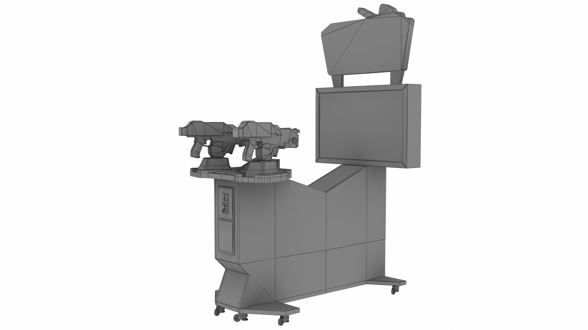 3D Arcade Weapon Machine - TurboSquid 1497934