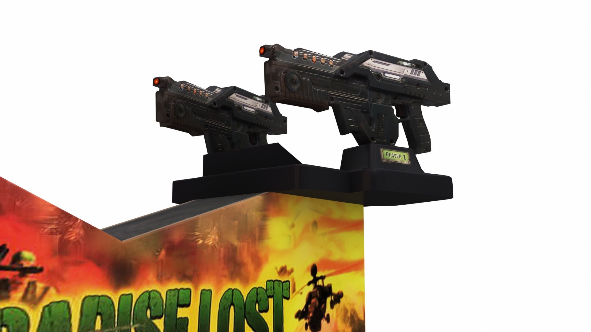 3D arcade weapon machine - TurboSquid 1497934