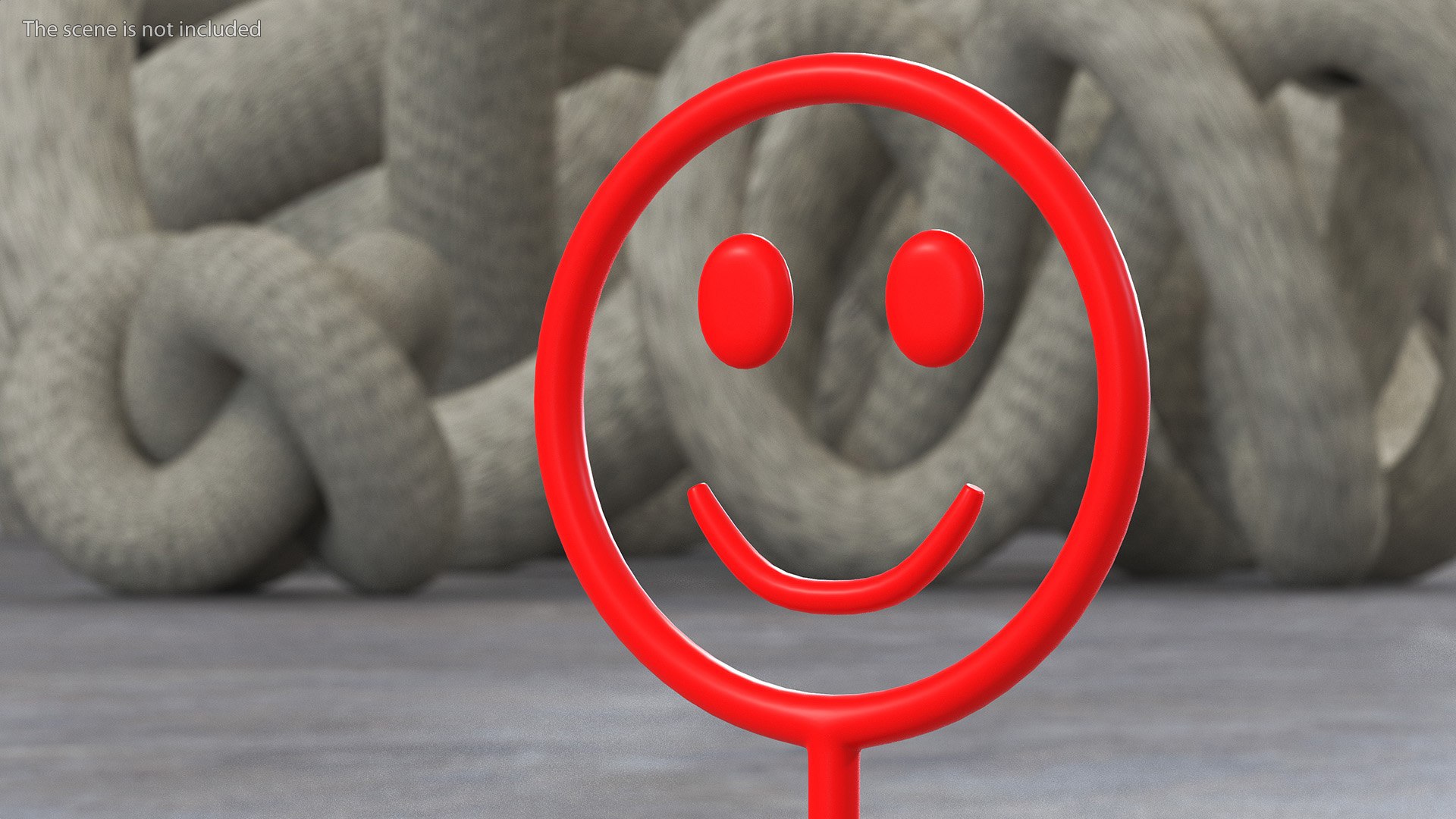 3D Walking Figure Stickman Red - TurboSquid 2079990