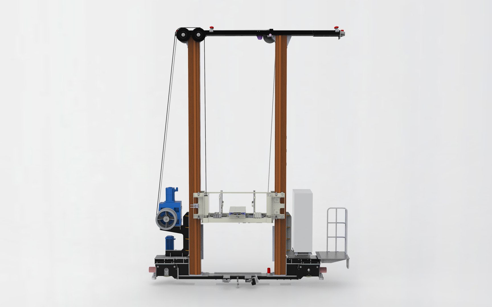 Gantry Stacker Assembly 3D Model - TurboSquid 1648516