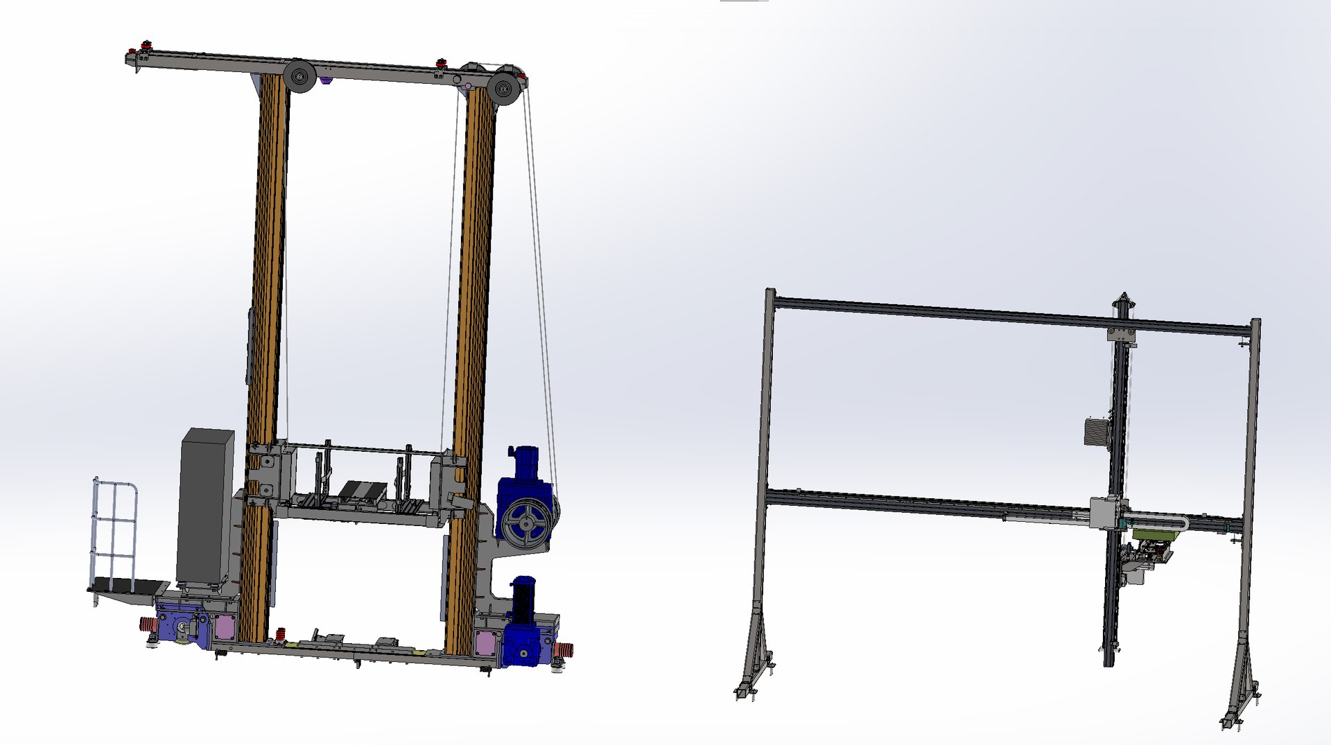 Gantry Stacker Assembly 3D Model - TurboSquid 1648516