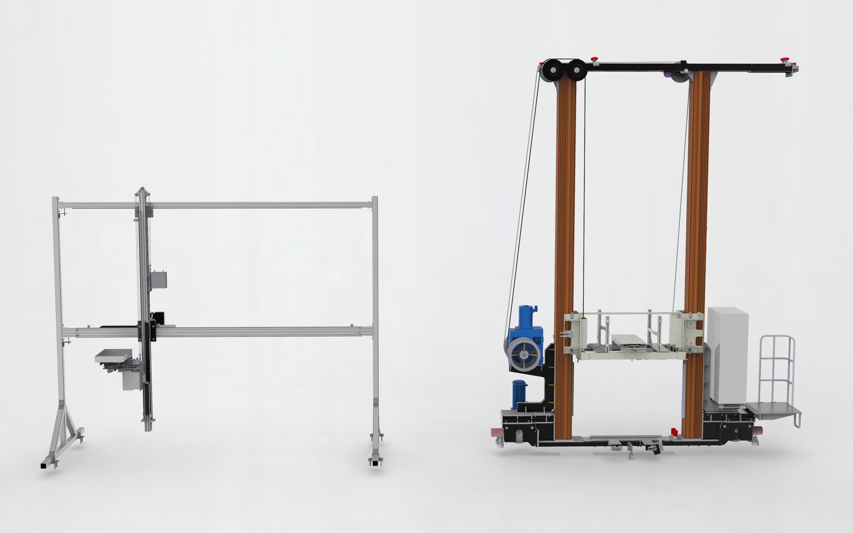 Gantry Stacker Assembly 3D Model - TurboSquid 1648516