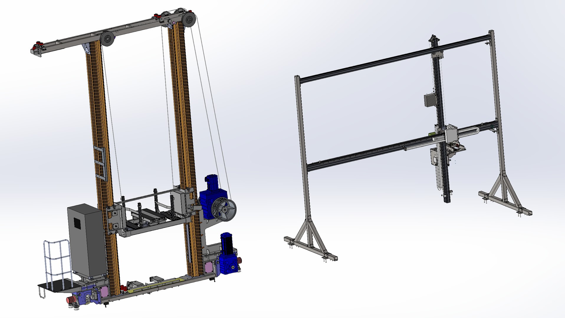 Gantry Stacker Assembly 3D Model - TurboSquid 1648516