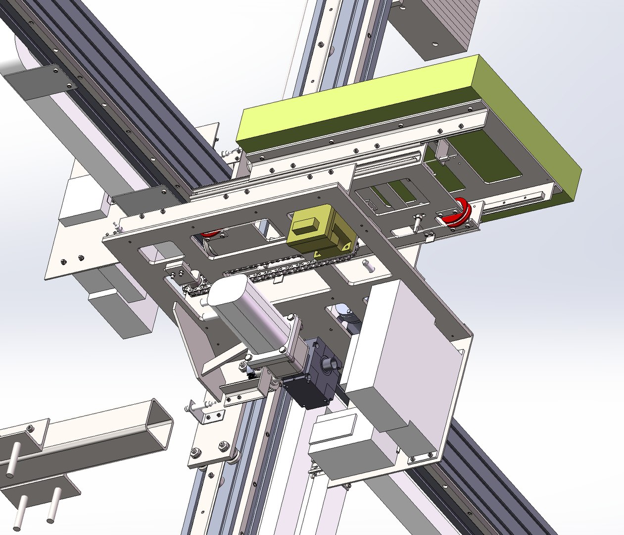 Gantry Stacker Assembly 3D Model - TurboSquid 1648516