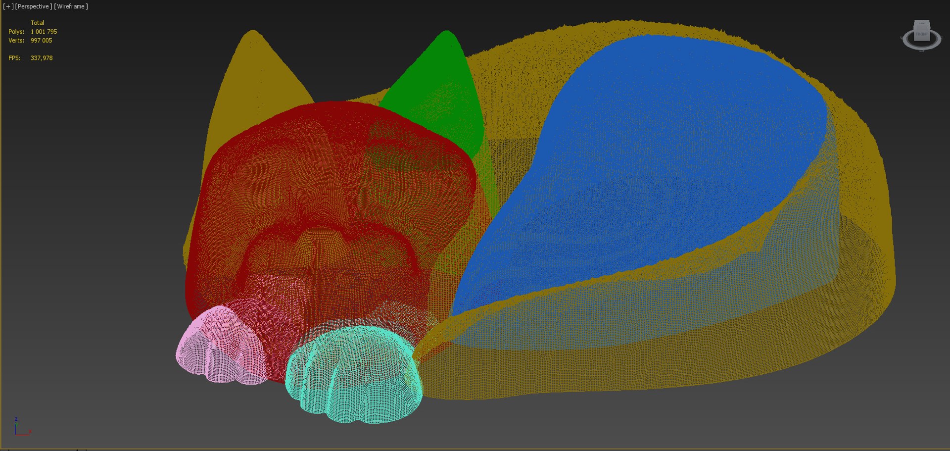 Cat Mold Hand 3D Model - TurboSquid 1359701