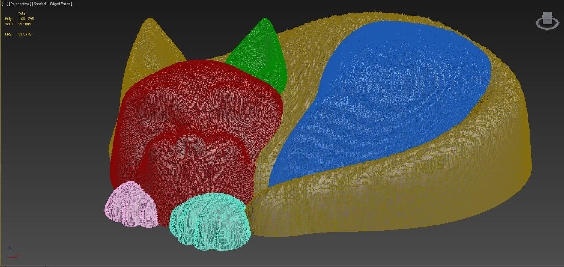 Cat Mold Hand 3D Model - TurboSquid 1359701