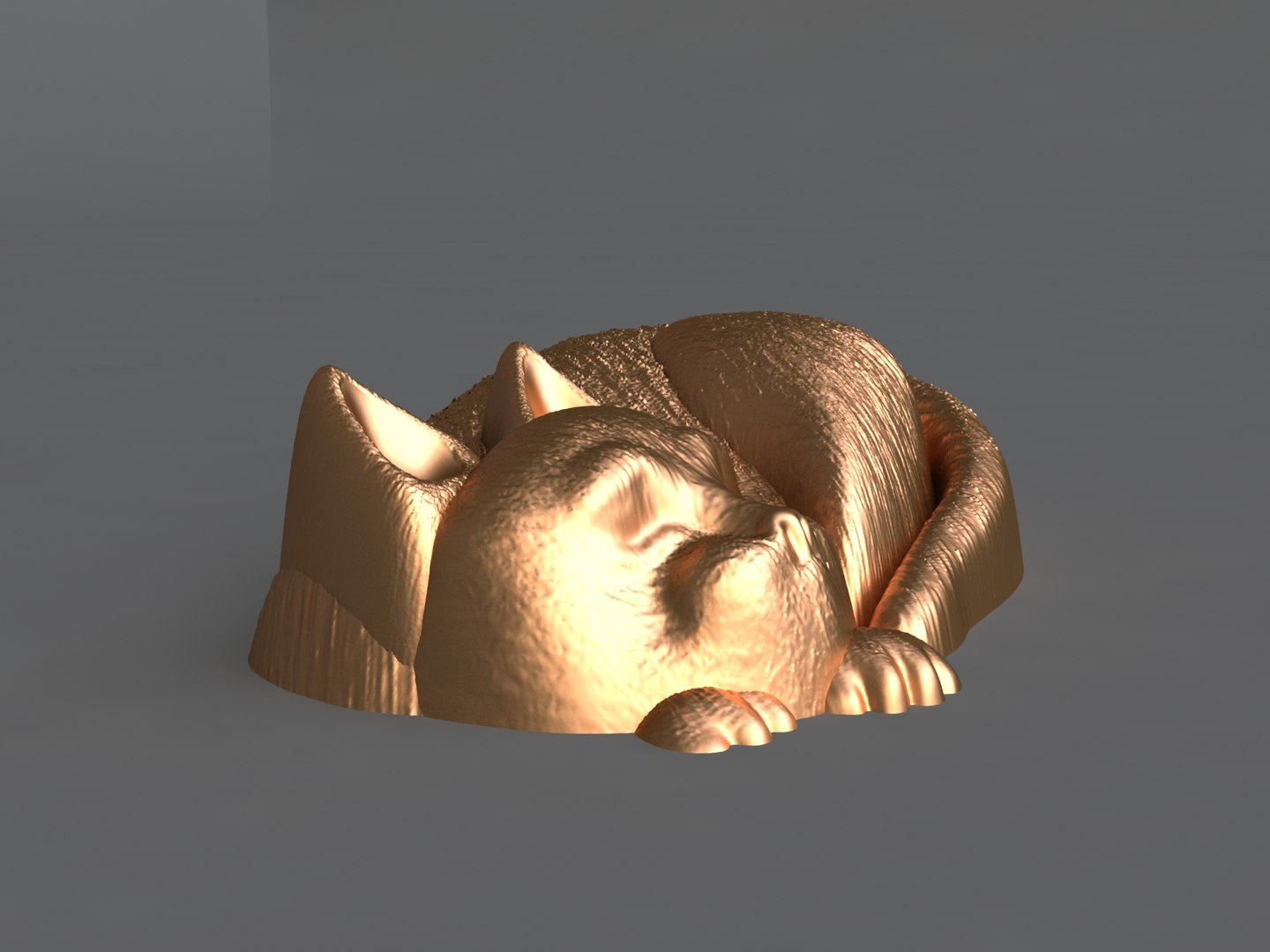 Cat Mold Hand 3D Model - TurboSquid 1359701