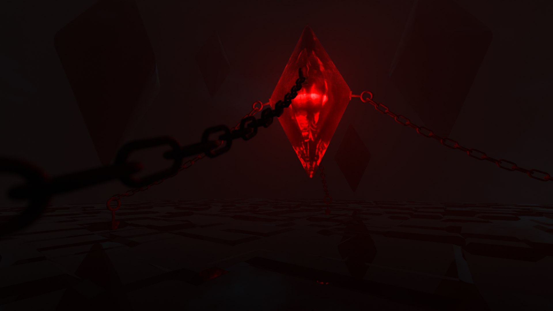 Red Crystal 3D Model - TurboSquid 1852417