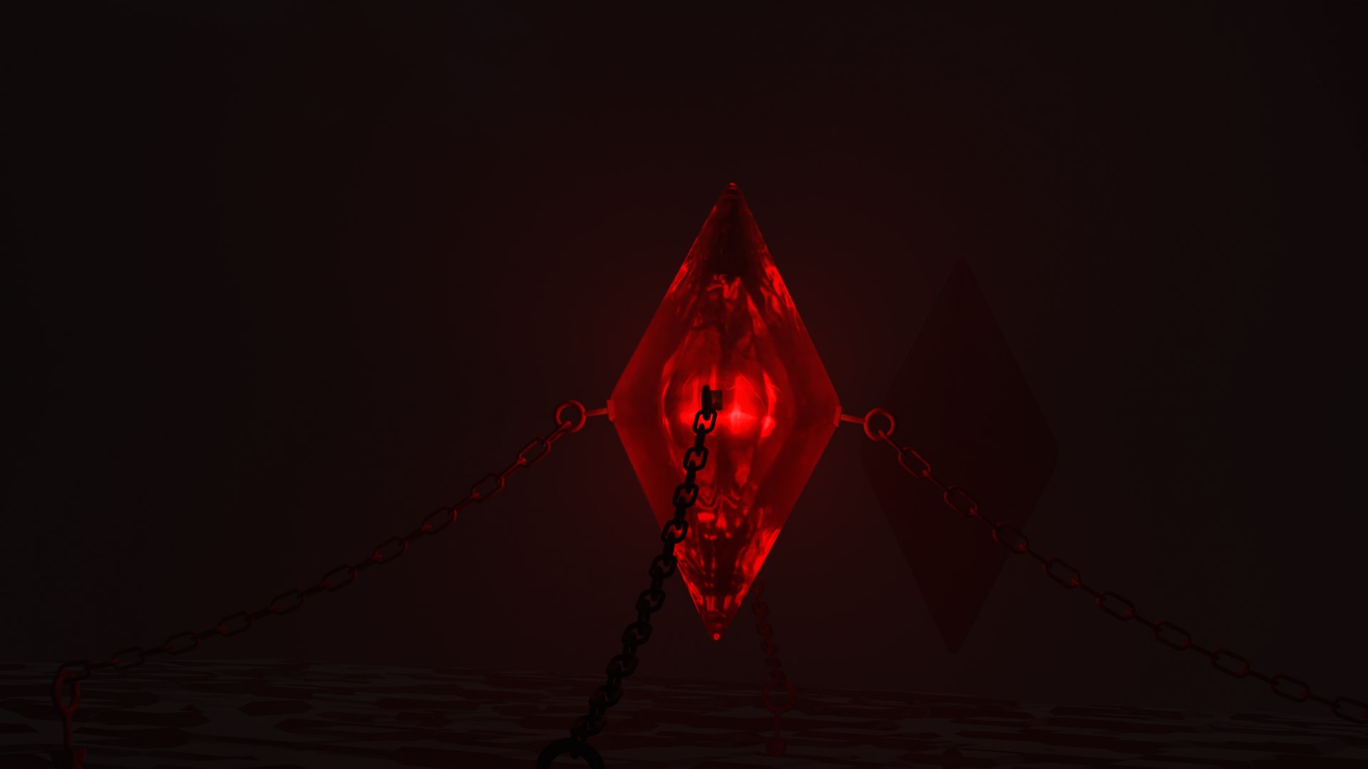 Red Crystal 3D Model - TurboSquid 1852417