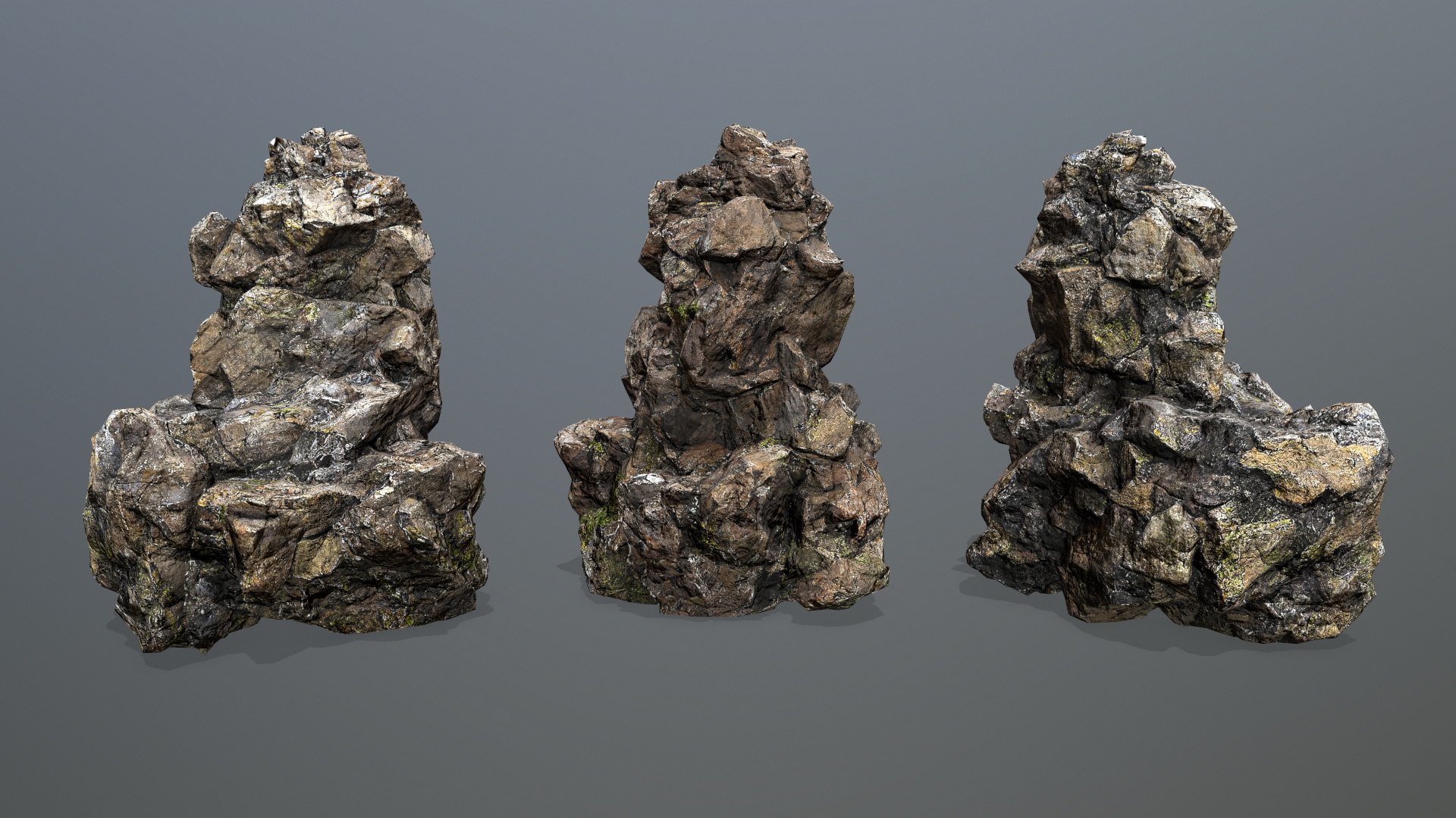 3D Rocks Model - TurboSquid 2197978