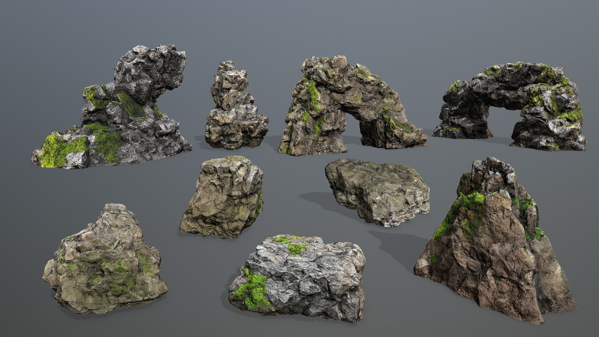 3D Rocks Model - TurboSquid 2197978