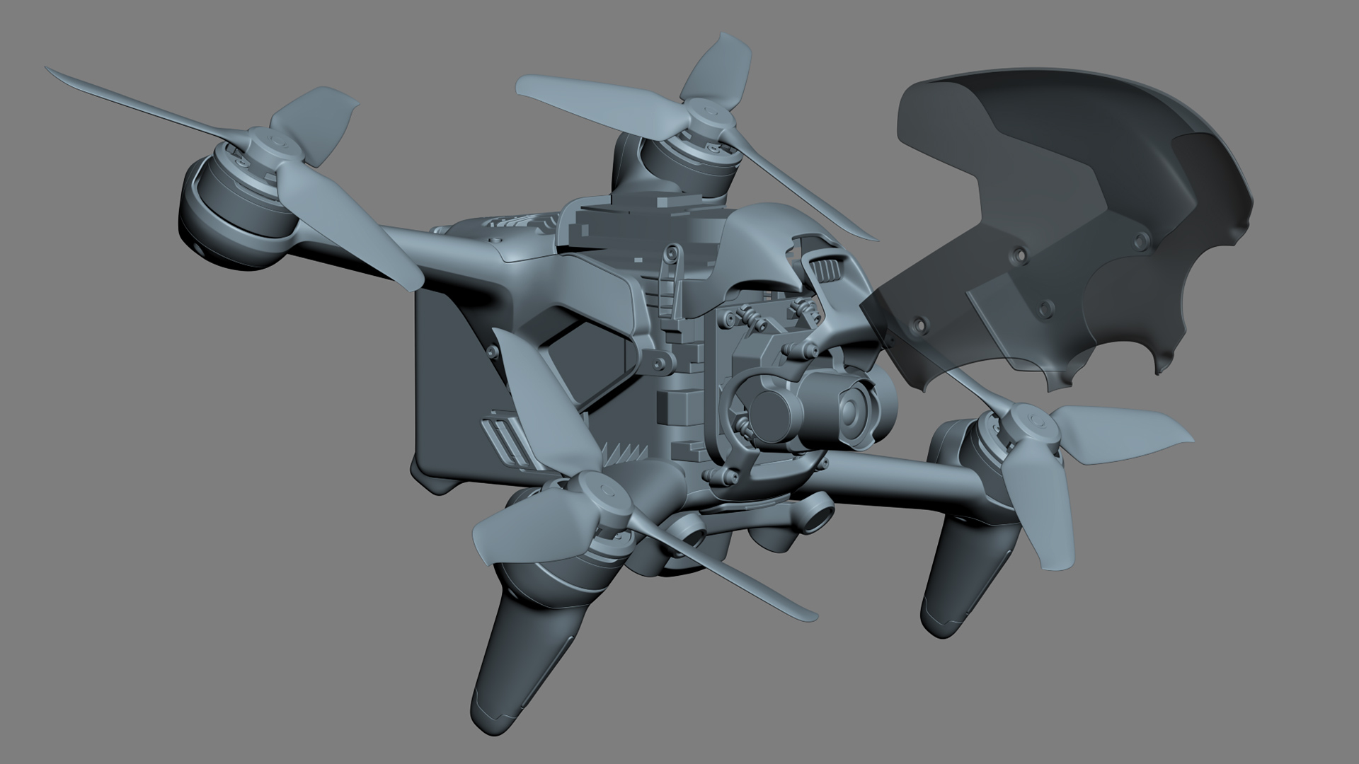 Dji fpv drone 3D model - TurboSquid 1705162