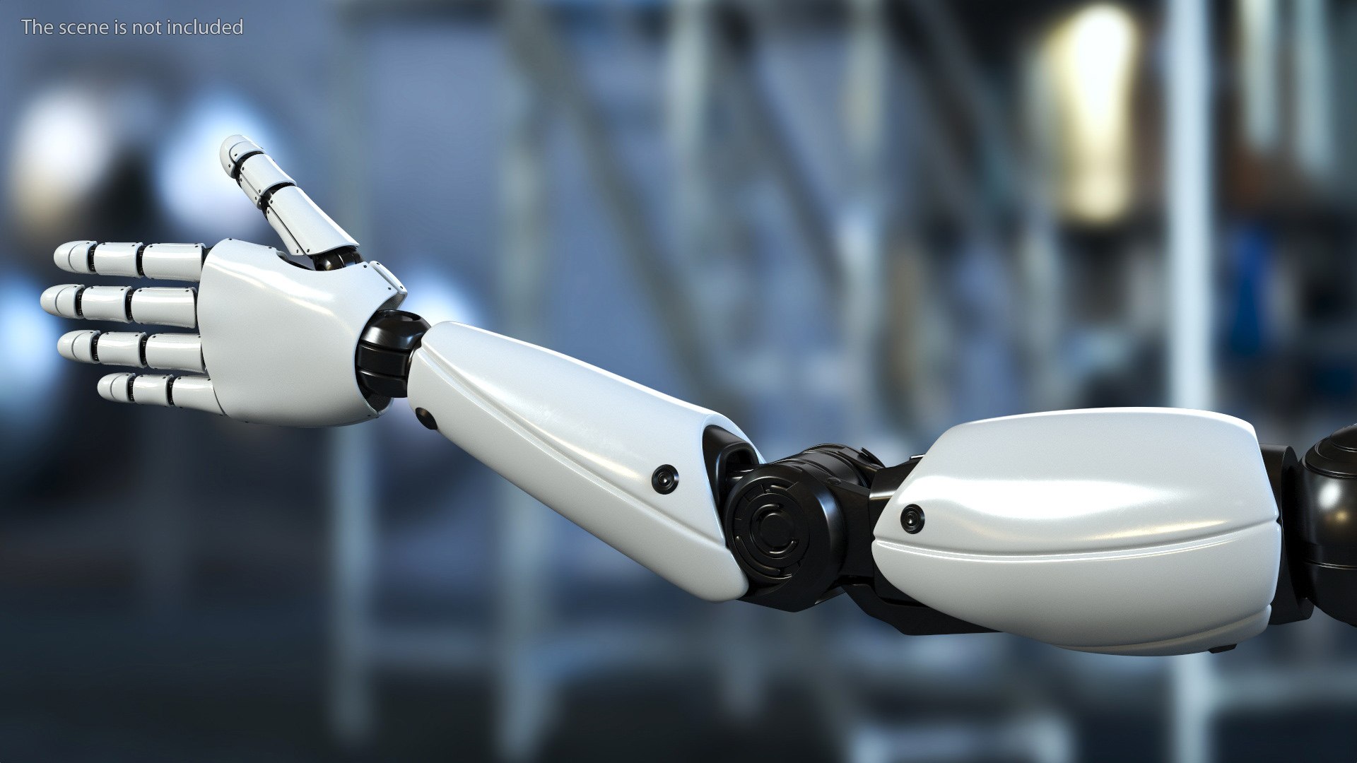 Male Cyborg Rigged 3D Model - TurboSquid 2107360