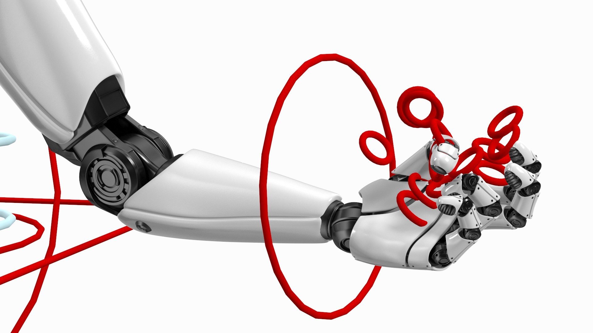 Male Cyborg Rigged 3D Model - TurboSquid 2107360