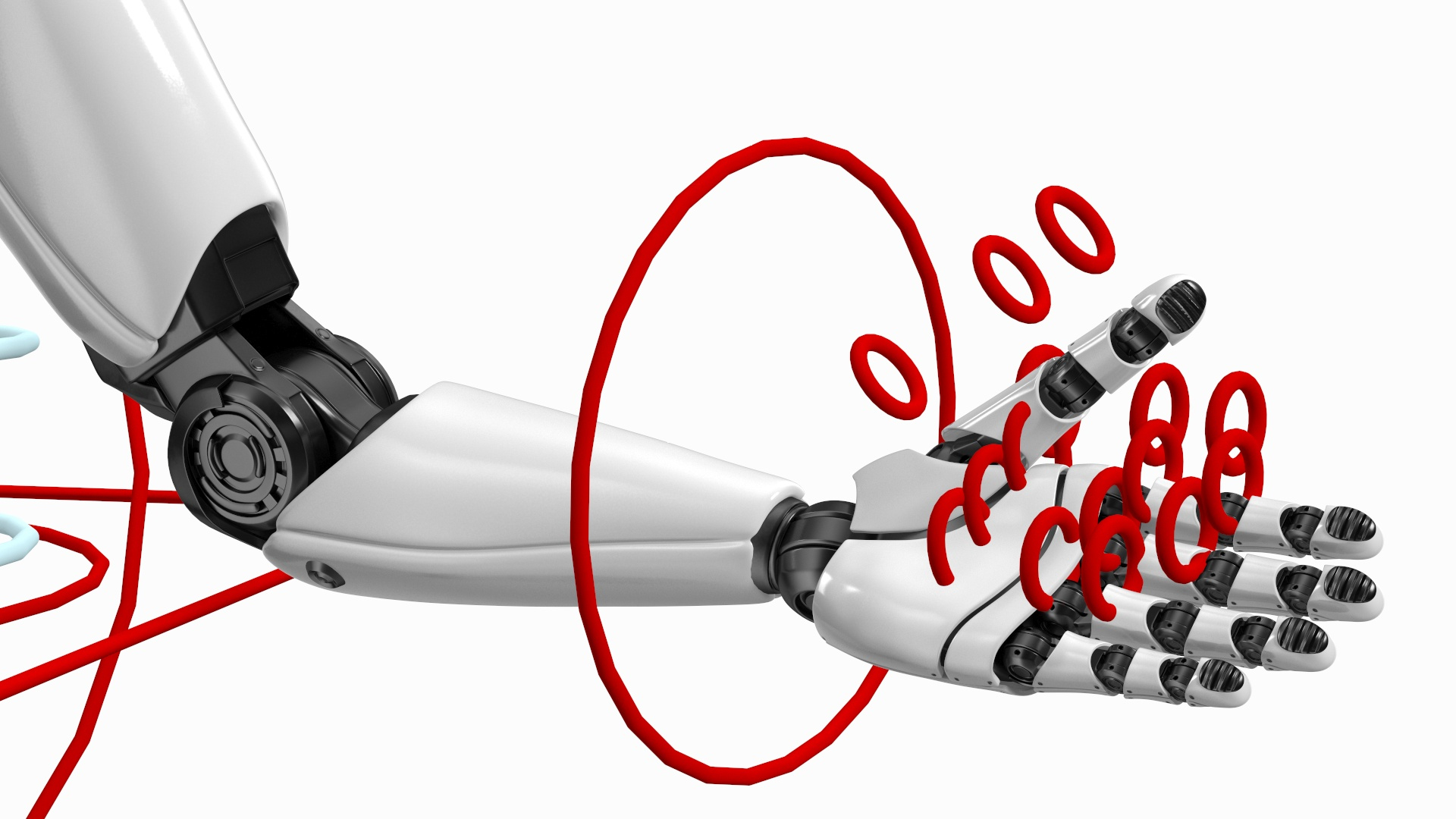 Male Cyborg Rigged 3D Model - TurboSquid 2107360