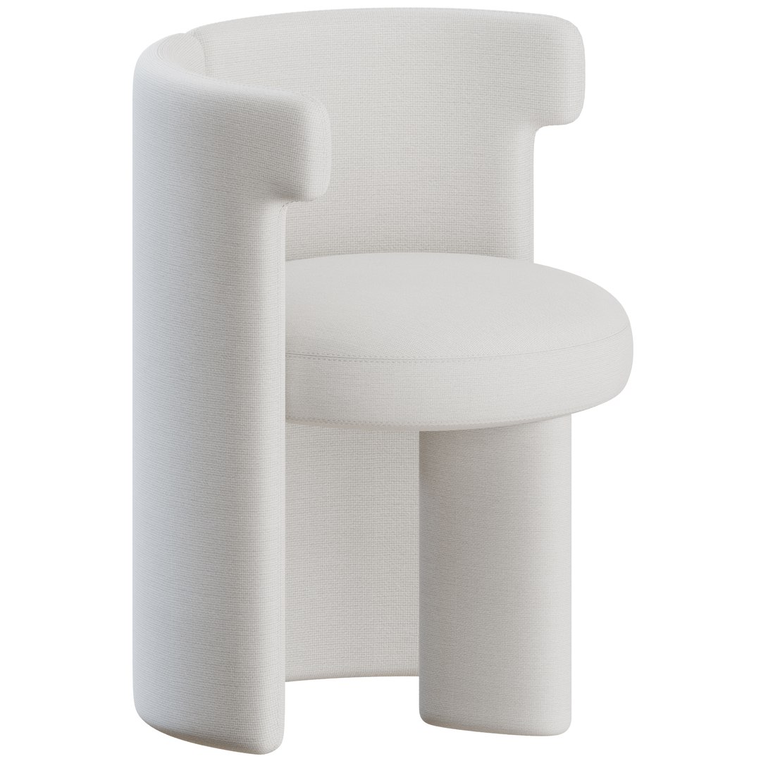 Claudine Chair By Meridiani 3D Model - TurboSquid 2228437