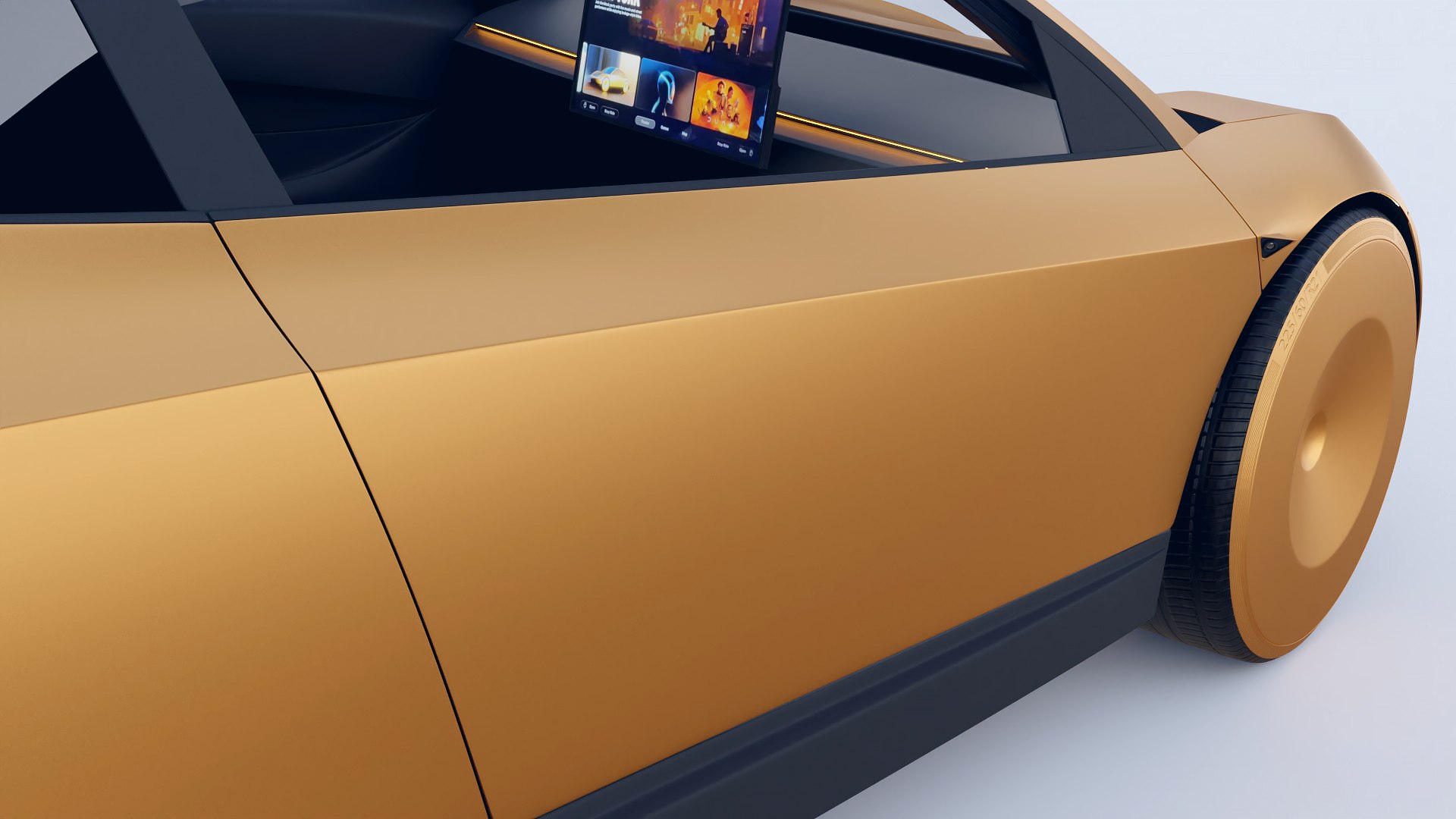 3D Model Tesla Robo Taxi - TurboSquid 2294529