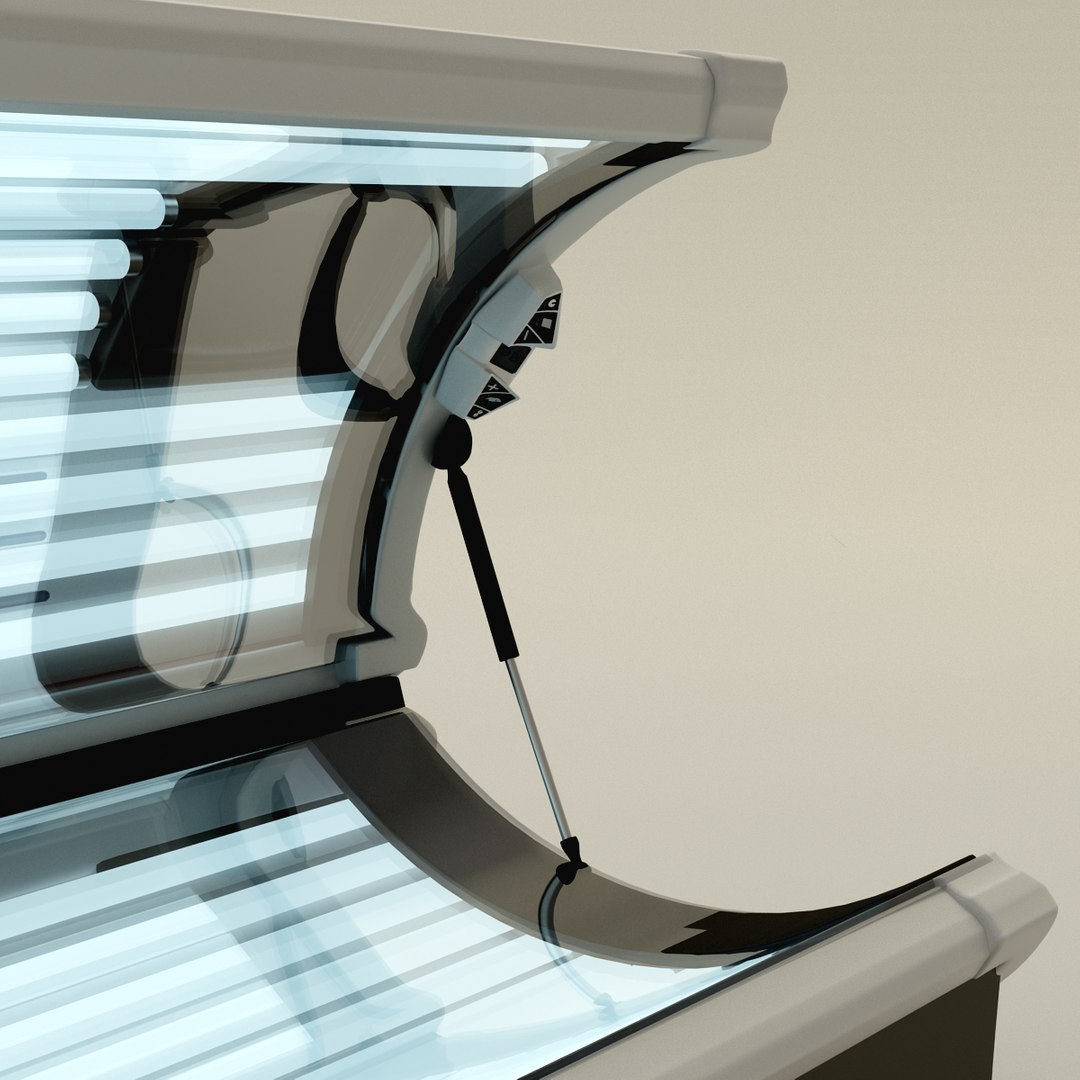 3d Tanning Bed Model
