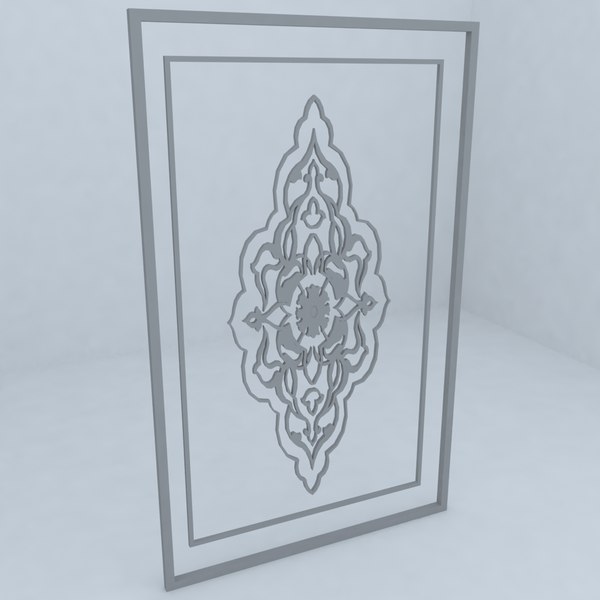 3d model pattern architecture