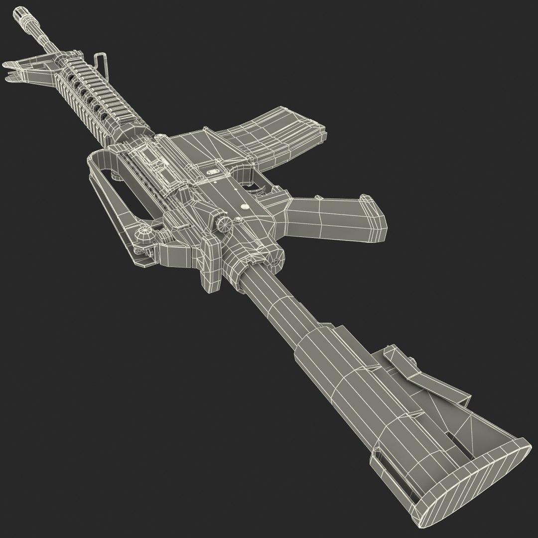 3ds max m4 carbine