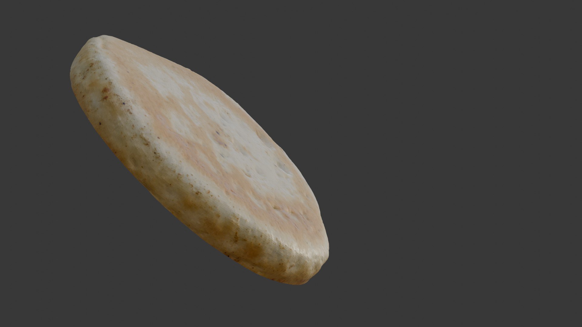 3D Pita Bread Scan Model - TurboSquid 2436349