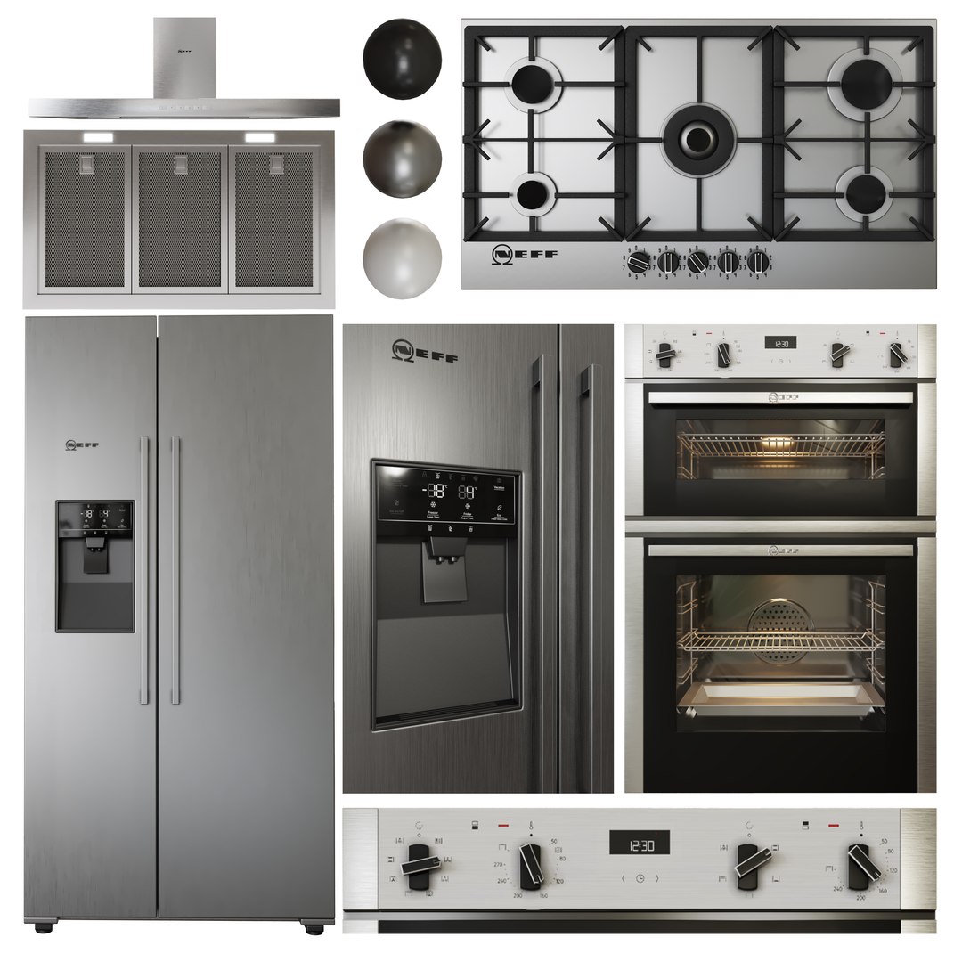 3D NEFF Appliance Collection Model - TurboSquid 1821534