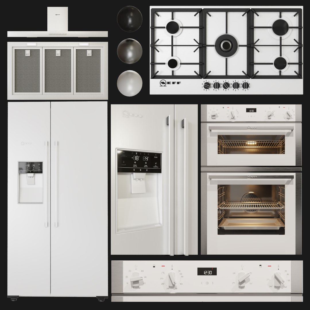 3D NEFF Appliance Collection Model - TurboSquid 1821534