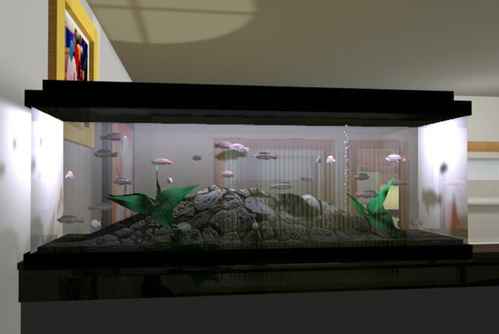 Aquarium C4d Free