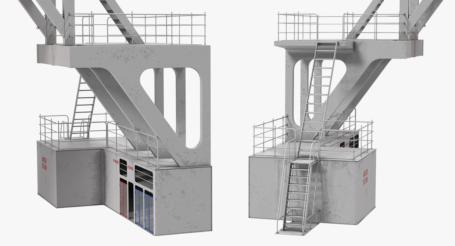 Freefall lifeboat launching mechanism model - TurboSquid 1366948