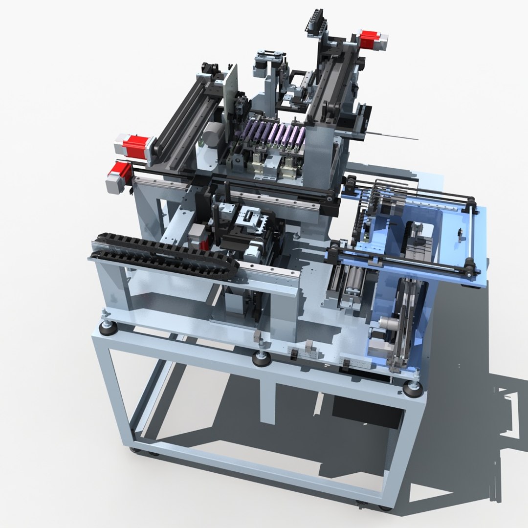 Automatic Production Equipment 3d Max