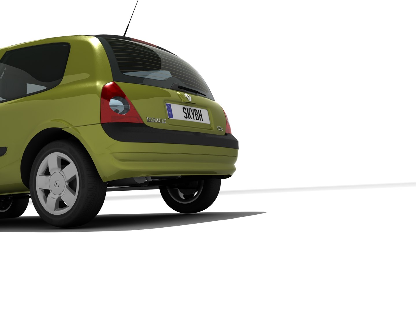 Renault Clio II 2001 With Interior Model - TurboSquid 2154857