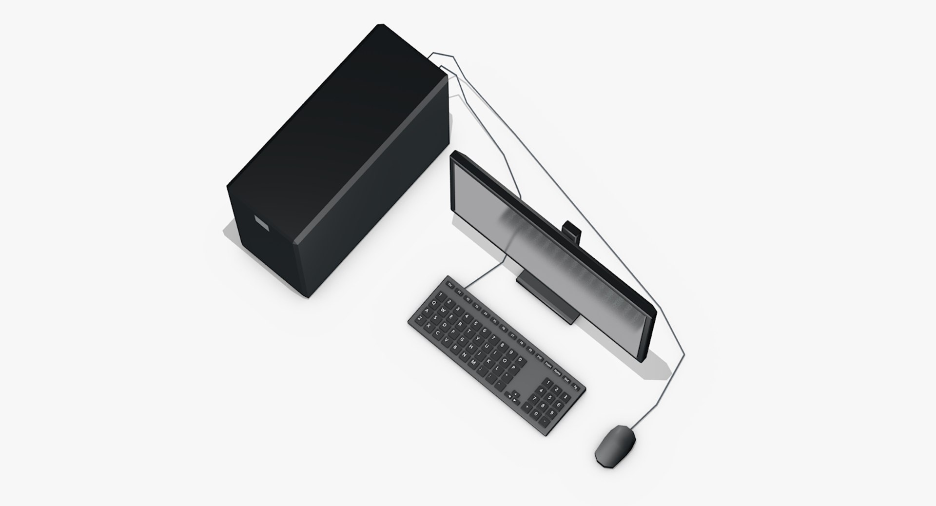 Stylized Desktop 3ds